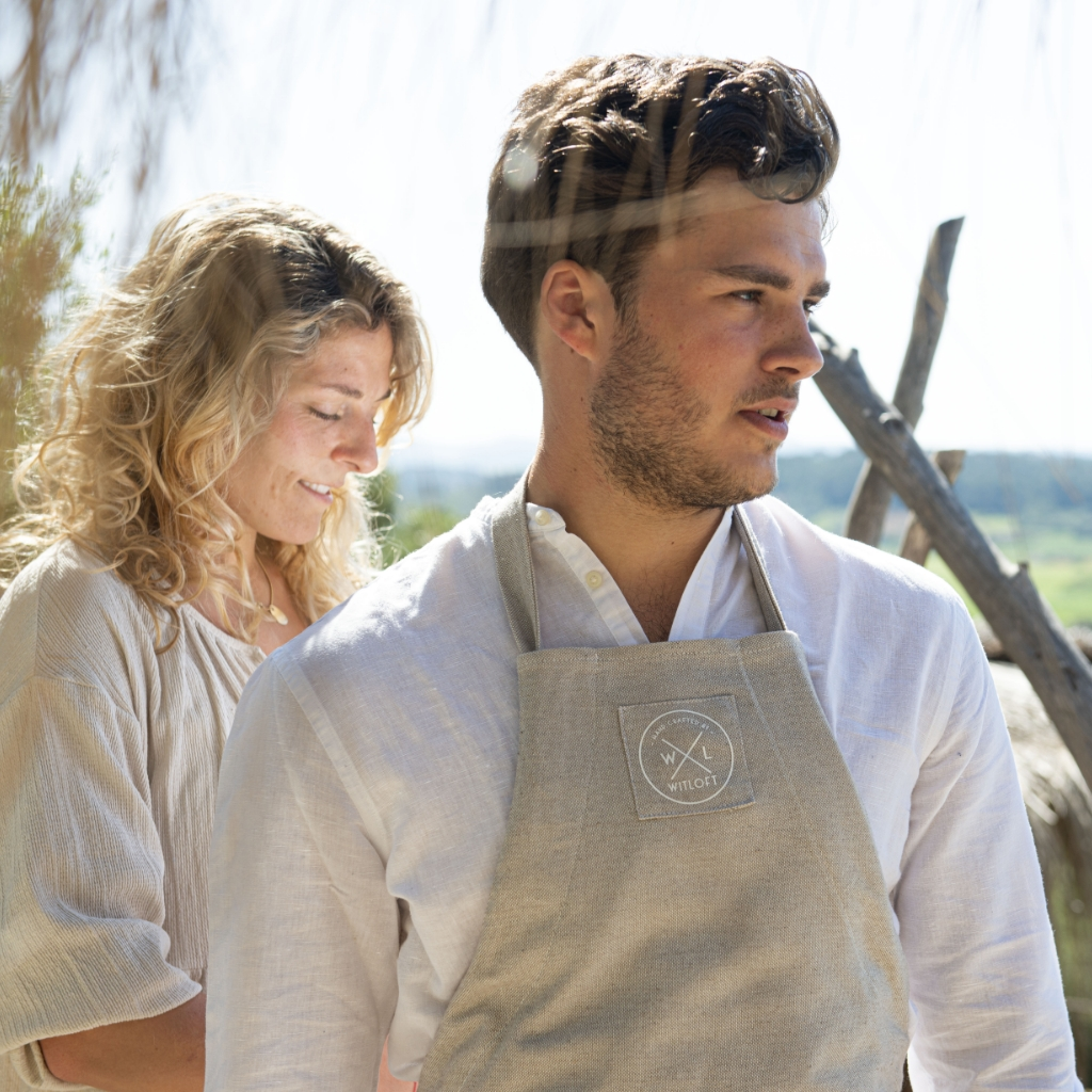 Witloft By Combekk - Recycled Cotton Apron Sand • Combekk